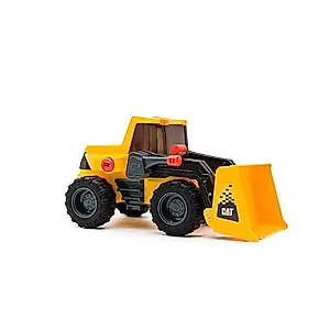 CAT Construction Toys, CAT Construction 11.5" Power Haulers 2.0 Wheel Loader, Lights and Sounds, Ages 3 and up