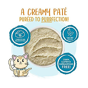Weruva Classic Cat Paté, Press Your Lunch! with Chicken, 3oz Can (Pack of 12)