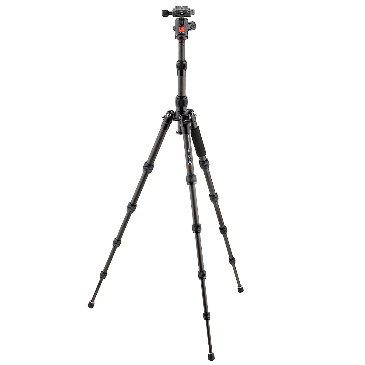 Oben CT-3535 Folding Carbon Fiber Travel Tripod with BE-208T Ball Head