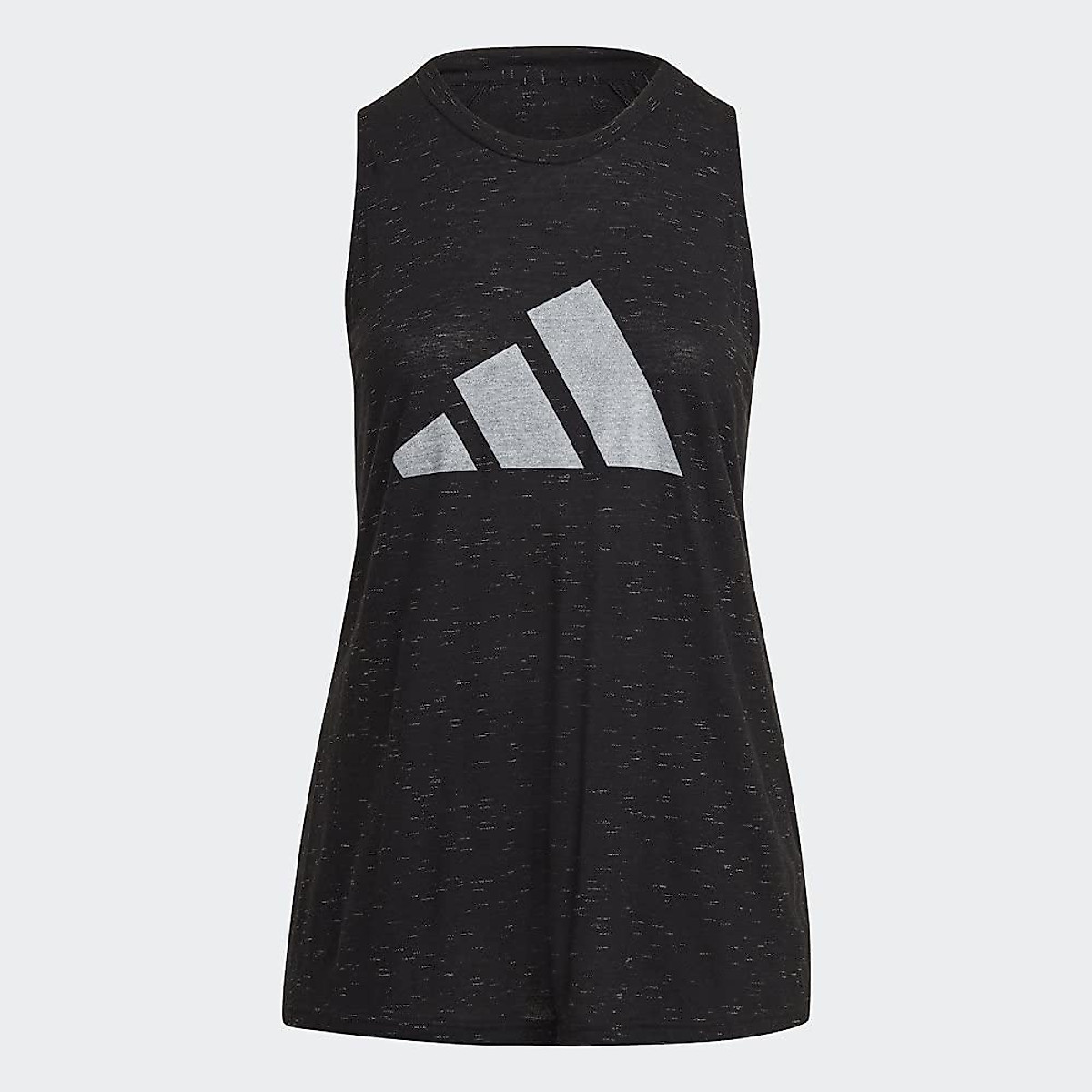 adidas womens Win 2.0 Tank Black Melange Medium