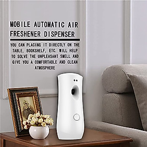 Auto Air Freshener Spray Machine Free Stand or Wall Mounted Automatic Aerosol Spray Dispenser Adjustable Aroma Machines are Widely Used in Bedrooms, Bathrooms, Offices, Airports, Hotels and Commercial Places