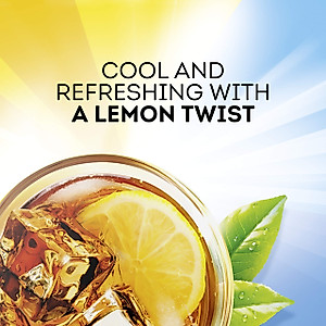 Lipton Iced Tea Mix, Lemon, Makes 28 Quarts (Pack of 2)