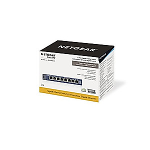 NETGEAR GS108NA ProSafe 8-Port Gigabit Ethernet Desktop Switch