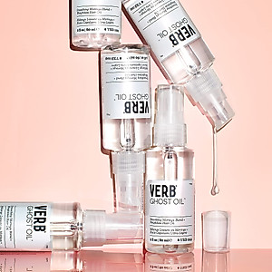 Verb Ghost Trio, Vegan Lightweight Hair Oil, Weightless Moisturizing Conditioner and Shampoo – Paraben Free & Gluten Free Deep Conditioner with Moringa Oil and No Harmful Sulfates