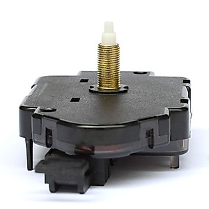 U-K Black Quartz Clock Pendulum Movement Mechanism Motor& Fittings DIY Drive Unit Convenient and Clever, 5.5x11cm