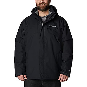 Columbia Men's Bugaboo II Fleece Interchange Jacket, Black, Large