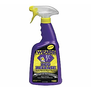 Wizards Bug Release_ Car Wash Presoak _ Bug Removal Surface Cleaner for Car Care, 22 oz. - 171420