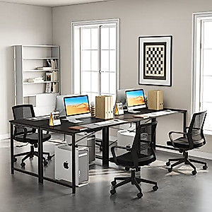 Flrrtenv 31 Inch Computer Desk, Small Desk, Office Desk with Hook, Modern Home Office Desk, Writing Desk, PC Desk, Black