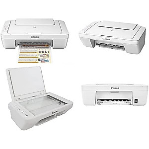NEEGO Canon PIXMA MG Series All-in-One Color Inkjet Printer, 3-in-1 Print, Scan, and Copy or Home Business Office, Up to 4800 x 600 Resolution, Auto Scan Mode, with 6 ft Cable