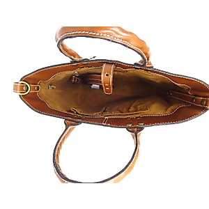 Patricia Nash Tooled Analia Top Handle Crossbody Tote Florence