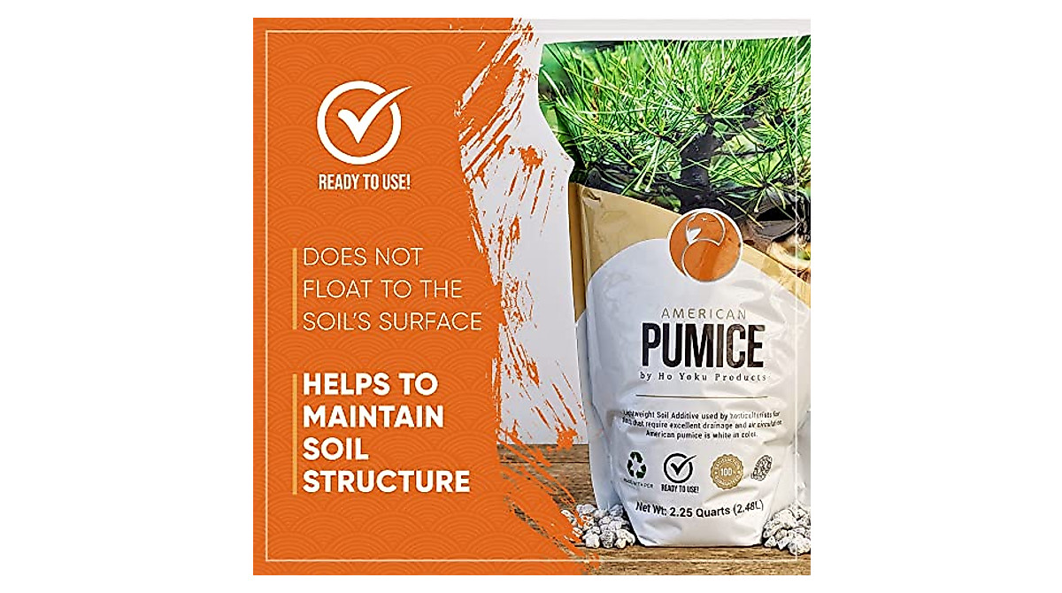 Ho Yoku Pumice for Healthy Plants - 2.25 Quarts