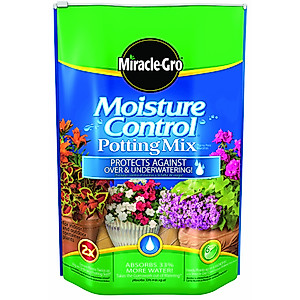 Miracle-Gro Moisture Control Potting Mix, 8-Quart