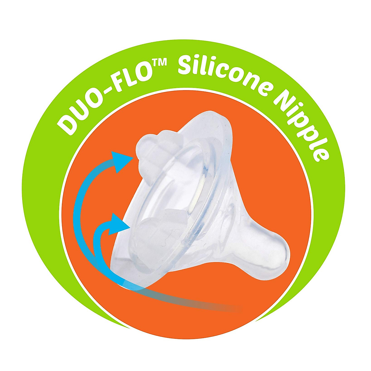 Avima Baby Silicone Nipples for Standard Neck Bottles, Medium Flow 3 Months+ (Set of 6)