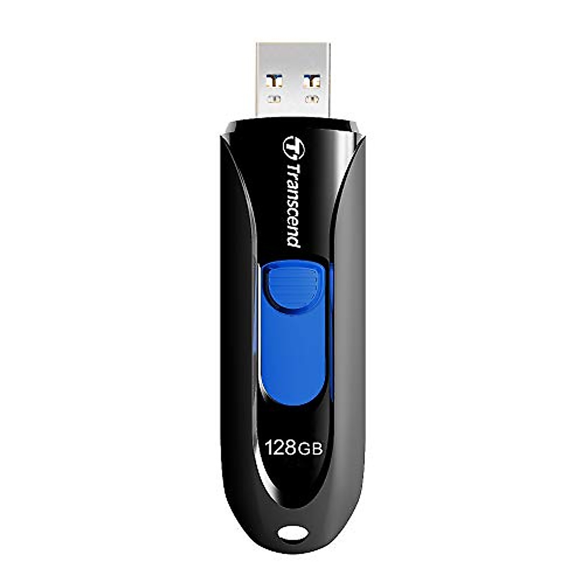 Transcend 128GB JetFlash 790 USB 3.0 Flash Drive (TS128GJF790K),Black