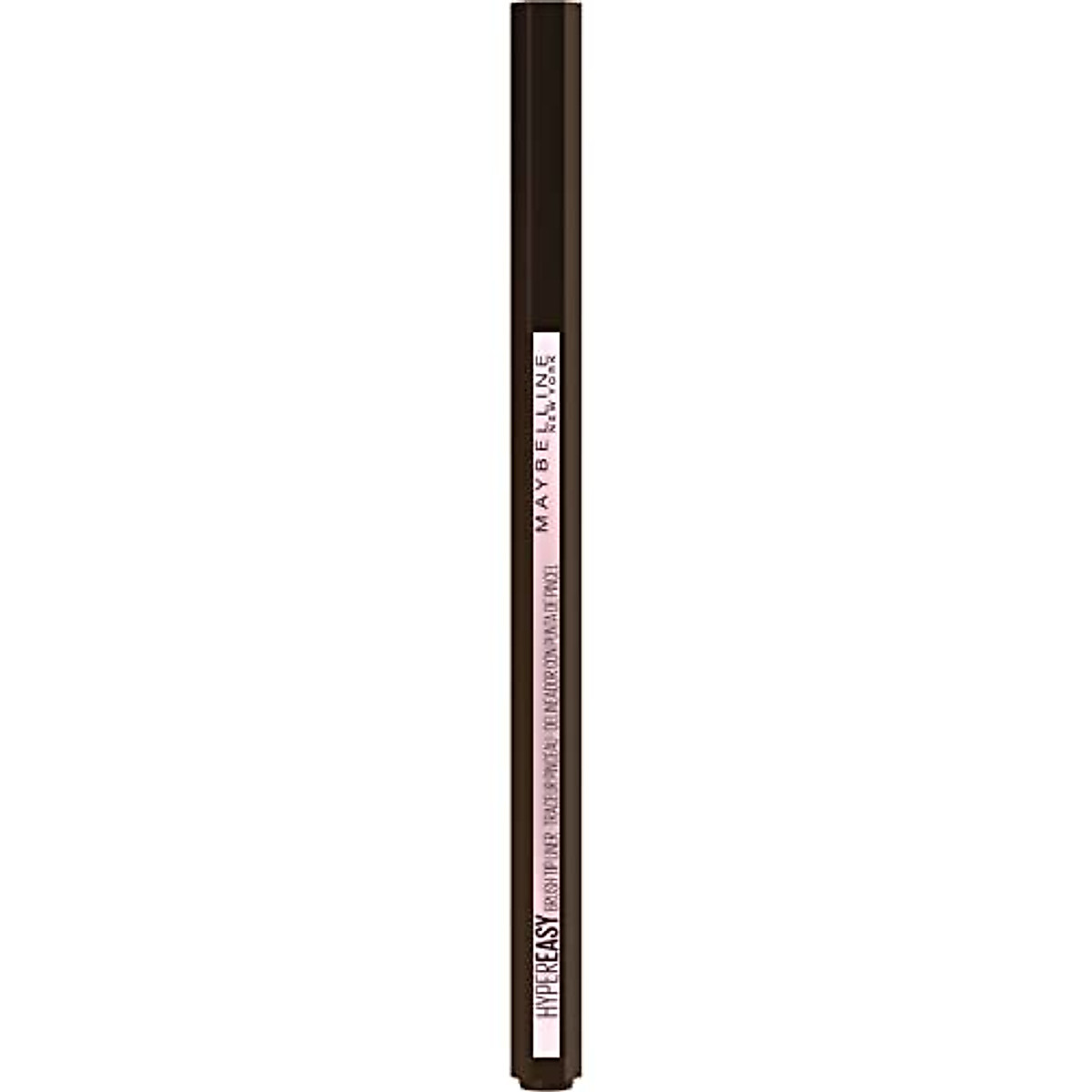 Maybelline Hyper Easy Liquid Pen No-Skip Waterproof Eyeliner, Satin Finish, Pitch Brown