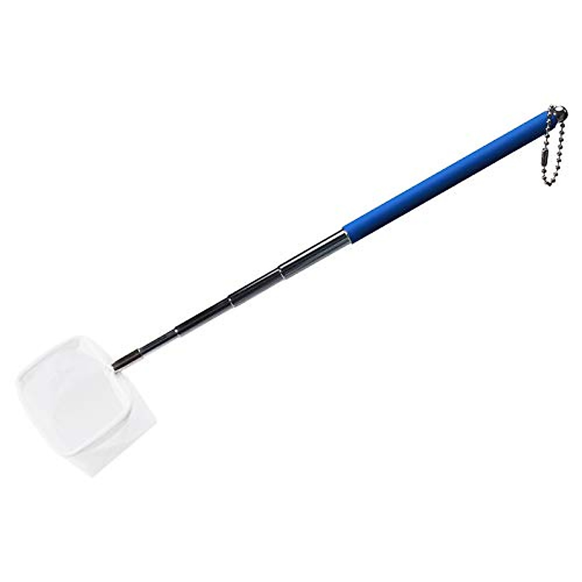 Upettools Fish Shrimp Skimming Net Fine Mesh Extendable Stainless Steel Handle Fishing Net for Aquarium Fish Tank Pond Creek