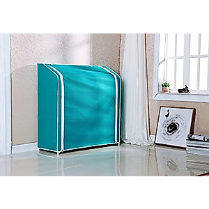 HOMEFORT 11 Drawer Dresser Chests of Drawers Toy Clothes Organizer Fabric Storage Cube Bins with Sturdy Metal Shelf for Bedroom Living Room