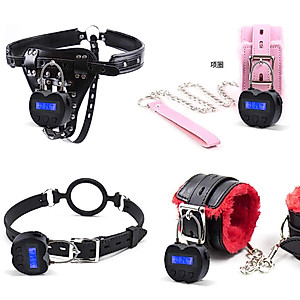 Security Padlock Electronic Timer Lock Behavioral Habit Aid Multi-Purpose Game Lock,Lock Up Addictive Objects Such As Cigarettes, Drugs, Cell Phones or Snacks. Suitable for Kitchens, Gyms, Schools