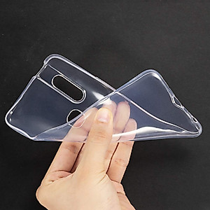 Shantime Infinix S5 Pro Case, Scratch Resistant Soft TPU Back Cover Shockproof Silicone Gel Rubber Bumper Anti-Fingerprints Full-Body Protective Case Cover for Infinix S5 Pro (Transparent)