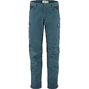 Fjallraven Kaipak Trousers - Men's Uncle Blue/Dark Grey 44 Regular