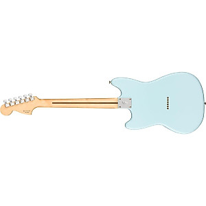 Fender Player Mustang Electric Guitar, with 2-Year Warranty, Sonic Blue, Maple Fingerboard