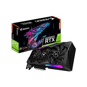 GIGABYTE AORUS GeForce RTX 3070 Master 8G Graphics Card, 3X WINDFORCE Fans, 8GB 256-bit GDDR6, GV-N3070AORUS M-8GD Video Card