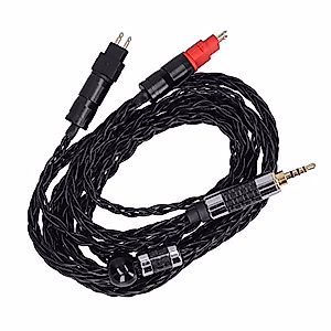 Audio Video Cord Balanced OCC Cable for HD600 HD580(2.5MM Balance)