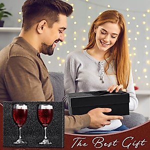 MTLEE 2 Pcs Wine Candle in Glass Gel Candles Scented Decorative Margarita Cocktail Food Shaped Candles with Gift Box for Christmas Home Wedding Gifts Holiday