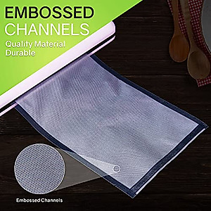 Vacuum Sealer Bags with BPA Free(200 Counts-11" x 16")200 Gallon Heavy Duty Vacuum Seal Food Sealer Bags PreCut Bag