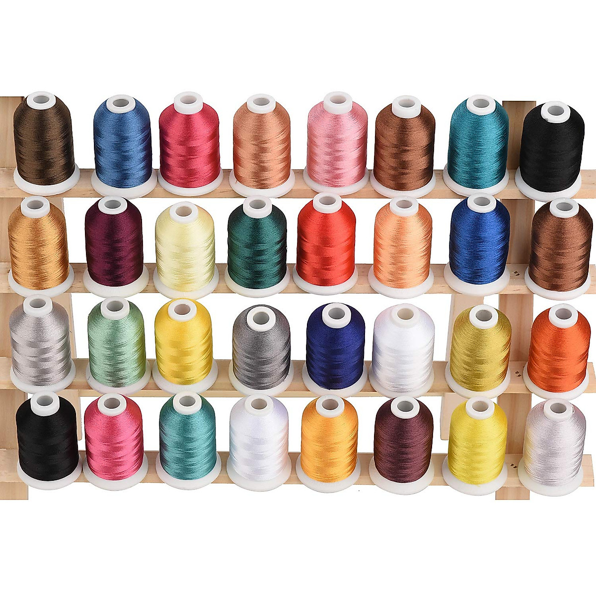 Simthread 32 Madeira Colors Embroidery Thread Kit