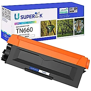 SuperInk Toner Cartridge Replacement Compatible for Brother TN630 TN660 TN-660 Use with HL-L2300D DCP-L2520DW DCP-L2540DW HL-L2360DW HL-L2320D HL-L2380DW MFC-L2707DW MFC-L2720DW Printer (Black 1 Pack)