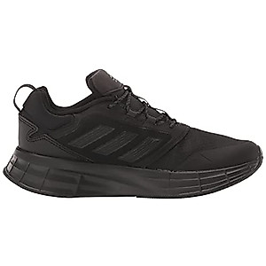 adidas Women's Duramo Protect Running Shoe, Black/Black/Carbon, 9