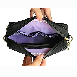 Arden Cove Full Anti-Theft Waterproof Cross-Body Bag (20" Drop Length, Black)