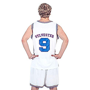 Space Jam Tune Squad Basketball Jersey (X-Large, Sylvester)