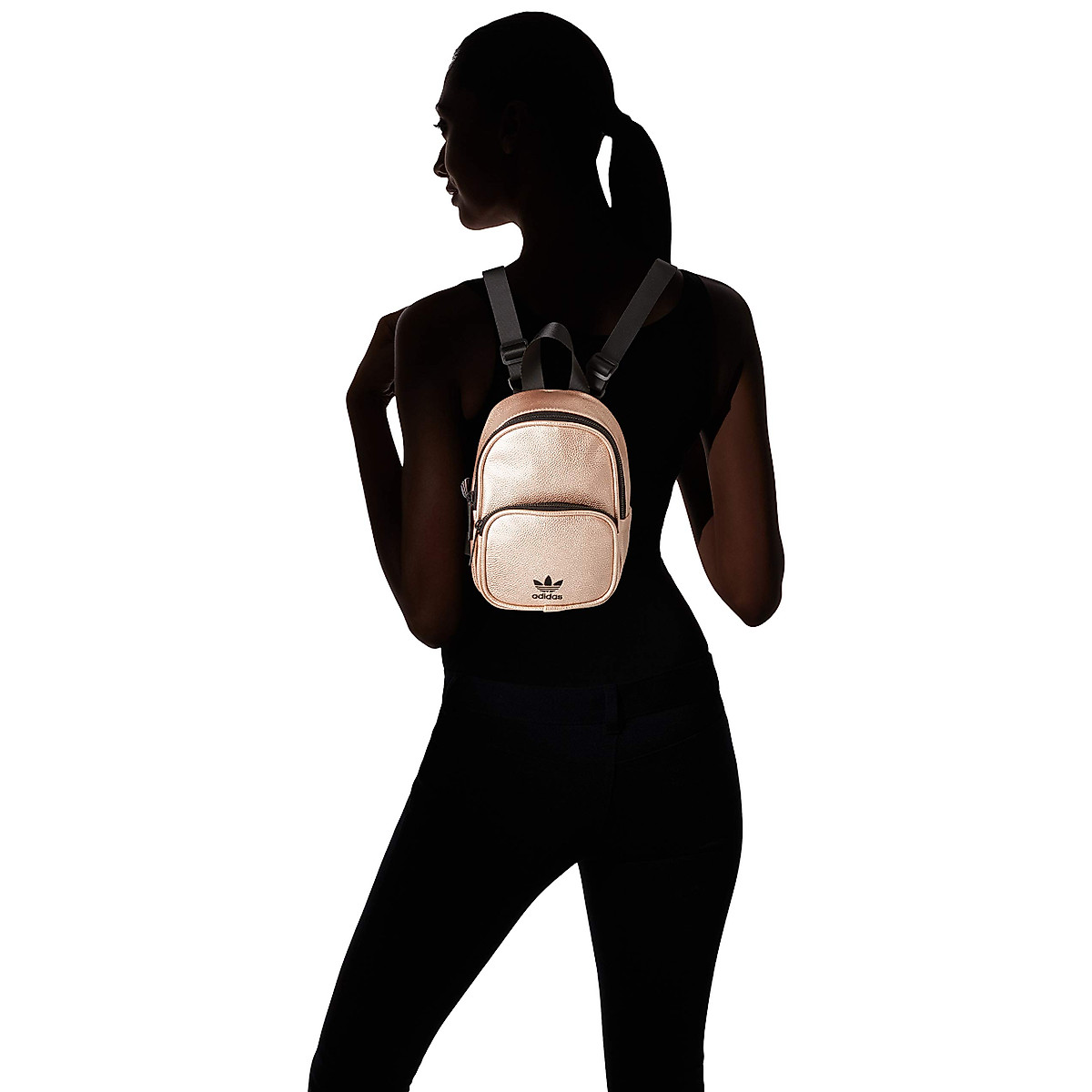 adidas Originals Women's Premium Mini Backpack, Black, One Size