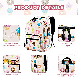 JOYHILL Kids Backpacks, Cute Lightweight Water Resistant Preschool Backpack, Adjustable Shoulder Straps for Boys Girls