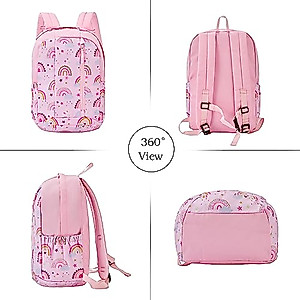 NICE CHOICE Toddler Backpack for Boys and Girls, Ideal kids backpack for Preschool and Kindergarten (Pink Unicorn)