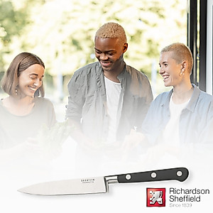 RICHARDSON SHEFFIELD R08000P101116 Sabatier Trompette All Purpose Knife, Silver