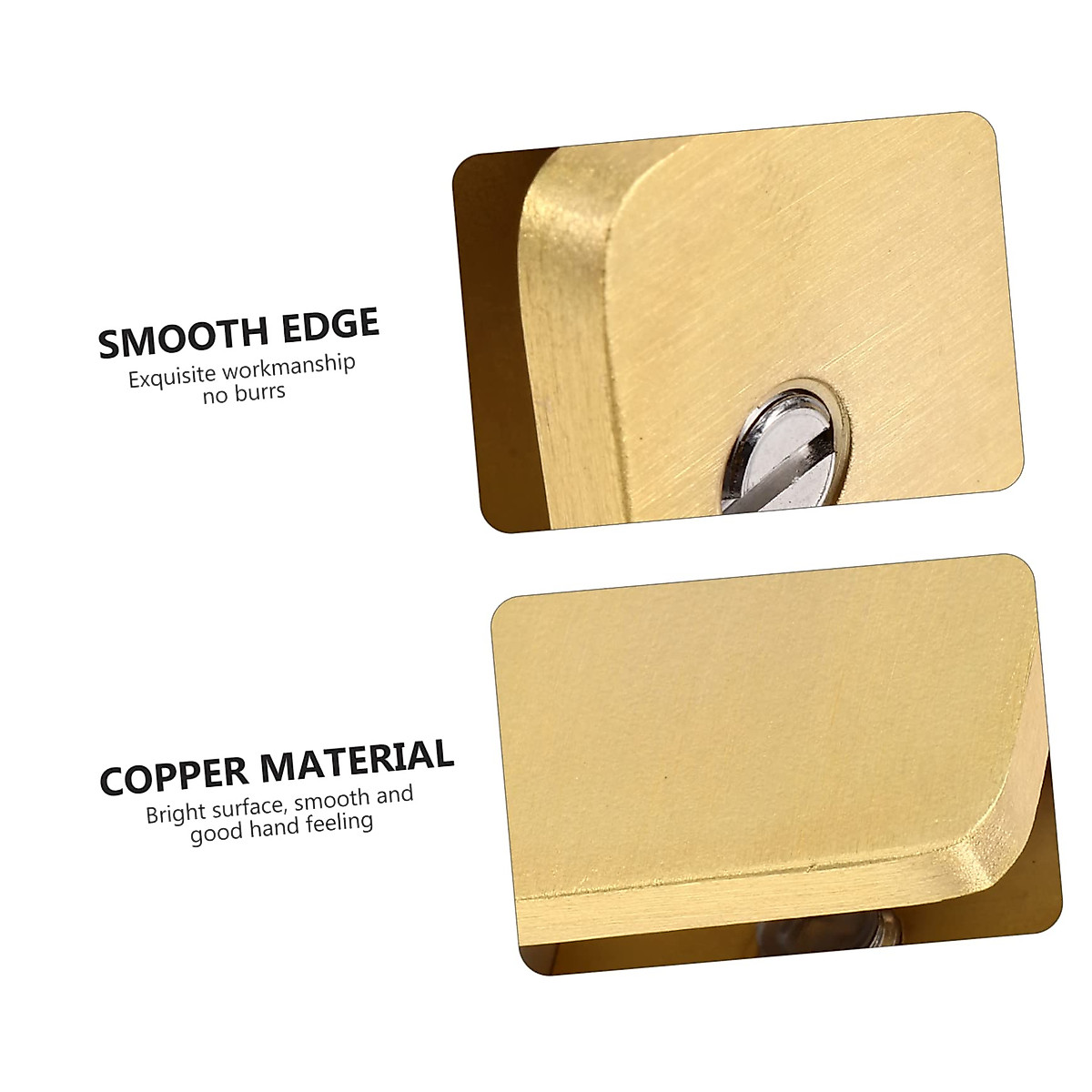 10 Pcs Glass Clip Bracket for Handrail Glass Metal Clamps Glass Bracket Shelf Clip Clamp for Glass Shelf Glass Shelf Holder Wall Mount Shelf Clamp Bracket for Staircase Glass Clamp