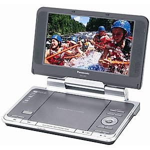 Panasonic DVD-LS82 8.5-Inch Portable DVD Player with Headrest Kit
