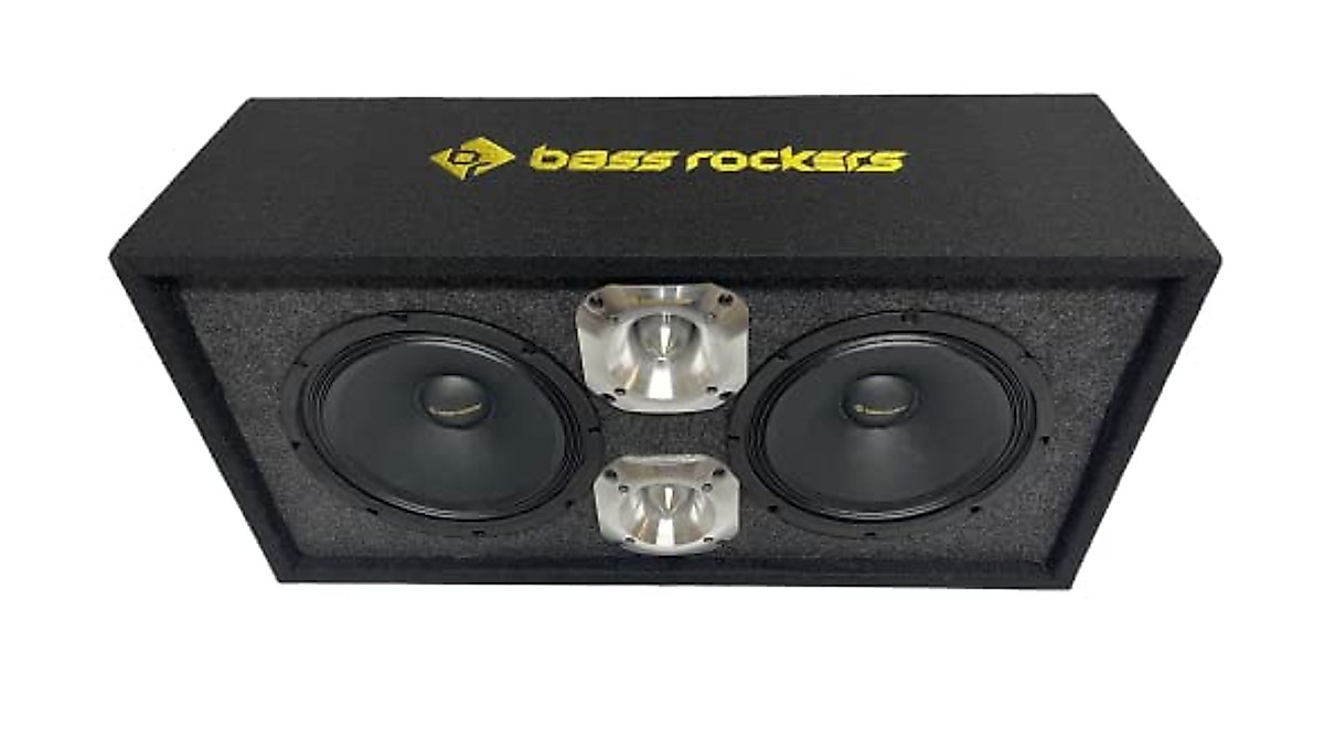Bass Rockers 8" Loaded chuchera Chero Box with 8" Midrange Midbass ...