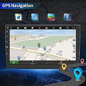 Car Radio Stereo for Honda Accord 2003 2004 2005 2006 2007,Built-in Carplay/Android Auto 10 inch Head Unit 2G RAM 32G ROM with WiFi GPS Navigation DSP Bluetooth