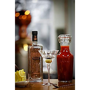 Luigi Bormioli Bach 8.25 oz Martini Glasses, 4 Count (Pack of 1), Clear