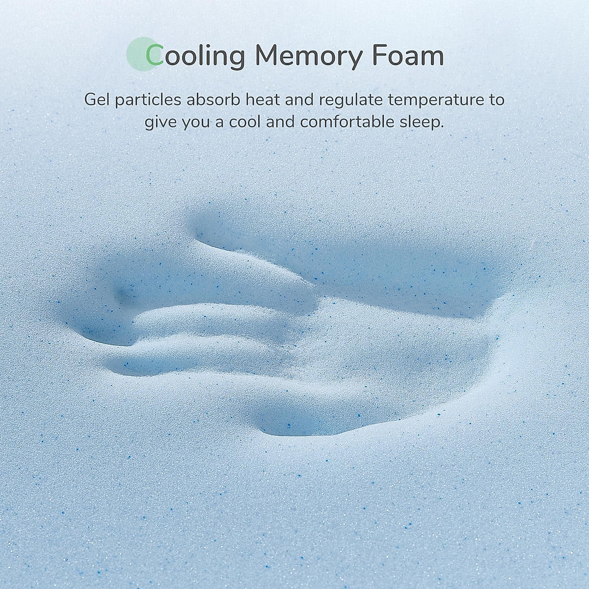 Novilla 4 Inch Mattress Topper Queen, Medium Firm Queen Memory Foam Mattress Topper for Back Pain Pressure Relieving, Motion Isolation & Airflow Design, CertiPUR-US Certified