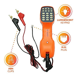 Tempo Communications TM-500 Butt Set/Lineman Telephone Test Set - Professional Grade (Latest Model)