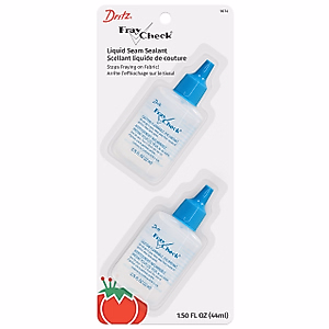 Dritz Fray Check Liquid, 0.75-Fluid Ounce, 2 Count