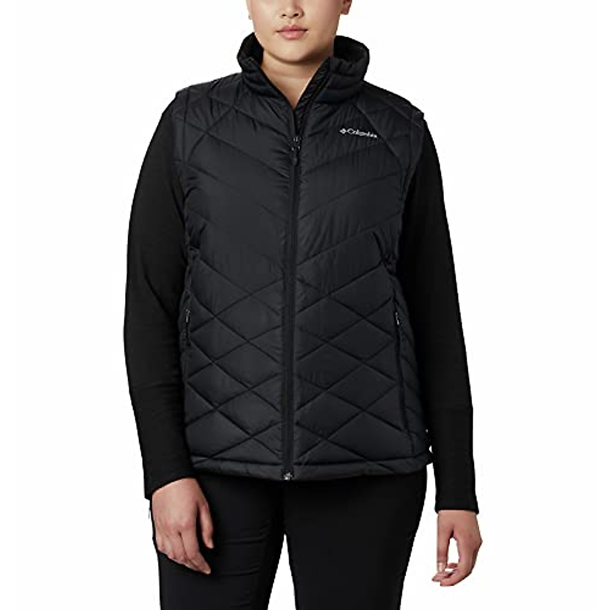 Columbia Women's Heavenly Vest, Black, Large