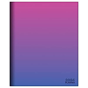 TF Publishing, Pink Periwinkle Med Monthly 2024 Planner
