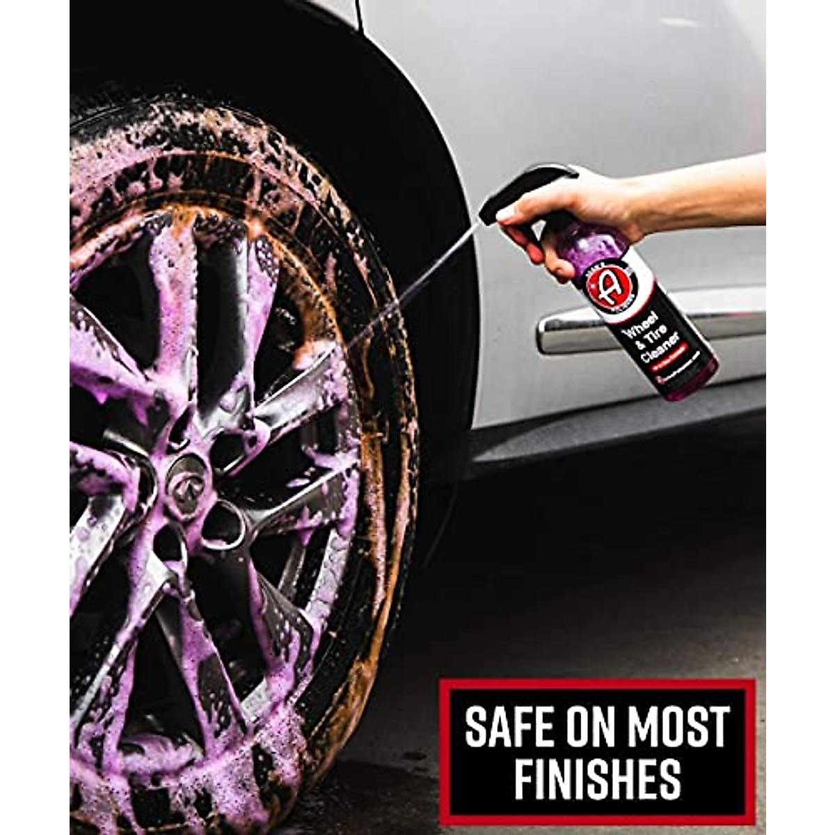 Adam's Wheel & Tire Cleaner (16oz) And Adam's Wheel & Tire Cleaner (Gallon) Bundle | Refill Combo