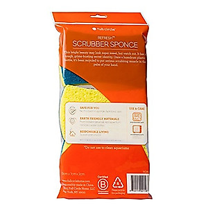 Full Circle Refresh Scrubber Sponges, Set of 3